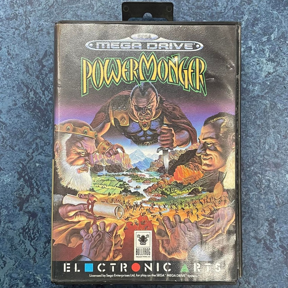 Pre-owned Sega Mega Drive Game Powermonger - Sega Mega Drive Game ...